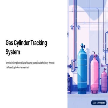 Smart Gas Cylinder Tracking System for Efficient Supply Management | PDF
