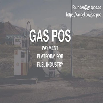 Gas Pos Pitch Deck | PPT
