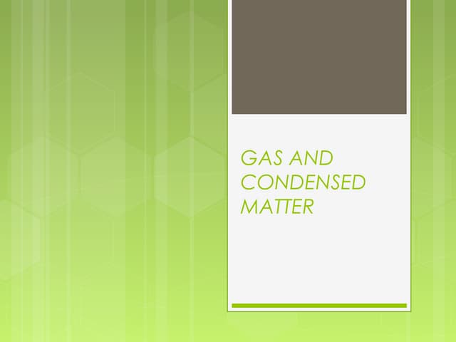 Chapter 5 states of matter class 11 cbse | PPT