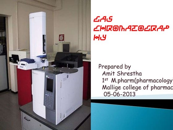 Gas Chromatography.pptx principle, instrumentation | PPT