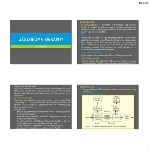 Gas chromatography | PDF