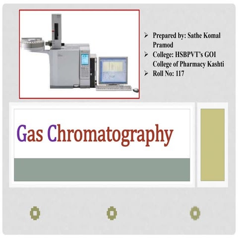 Gas Chromatography Instrumentation Ppt PPT GC MS PowerPoint