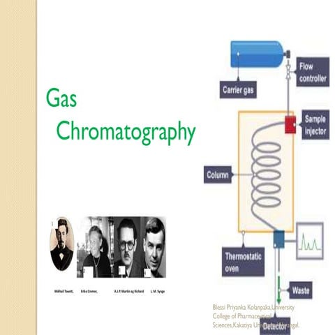 Chromatography-Gas chromatography-Principle | PDF