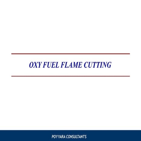 GAS CUTTING.ppt this presentation shows the requirement if gas cutting ...