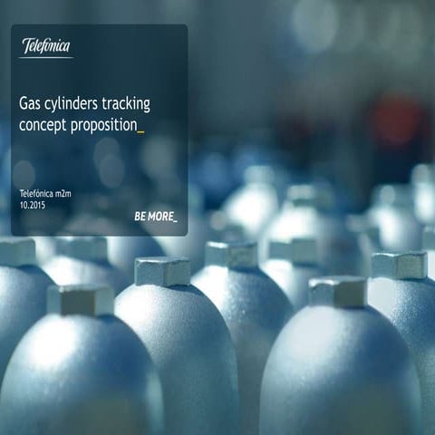 Gas cylinders tracking concept | PPTX