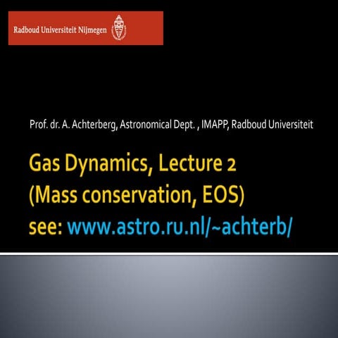 Gas Dynamics Lecture 2 Pptx