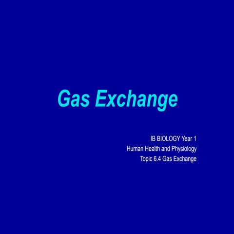 Gas_ExchangeNEWCC Atechinique learning a | PPT
