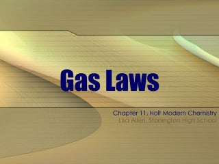 States of matter & gas laws | PPT
