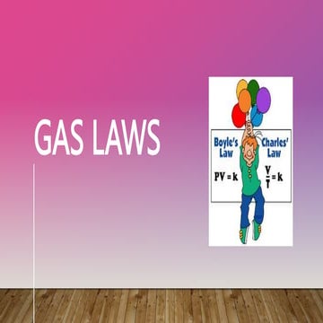 Gas Laws for CSEC Physics - Easy to learn | PPTX