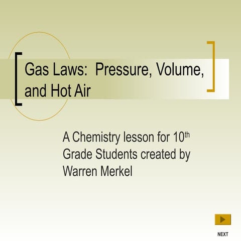 Gas laws : Boyle's law, Charles' law and, Gay-lussac's law | PPT