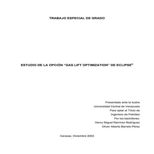 Gas lift optimization | PDF