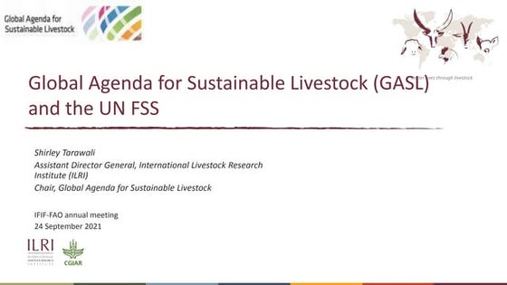 ILRI in the CGIAR Research Programs | PDF