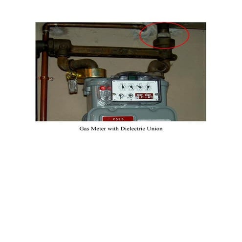 Gas Meter With Dielectric Union | PDF