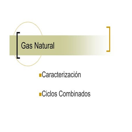 Gas natural | PDF