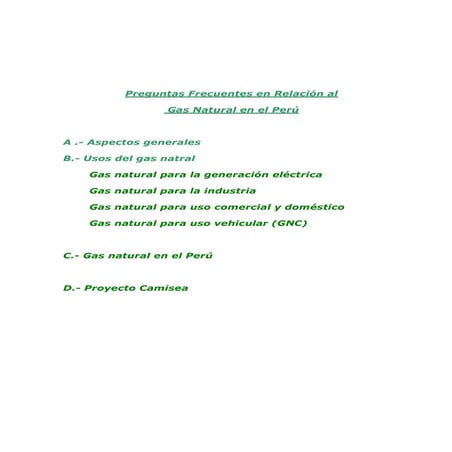 Gas natural conceptos generales | PDF