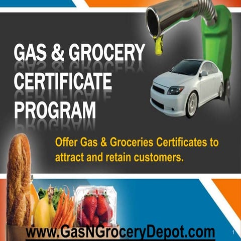 Grocery Certificate Incentives | PPTX