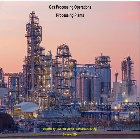 Gas Processing Operations processing plants | PDF