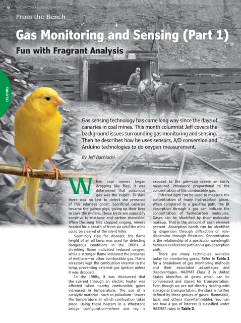 Mq 4 methane sensor circuit built with an arduino | PDF