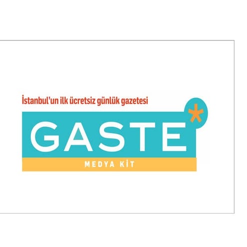 Gaste Media Kit X | PDF