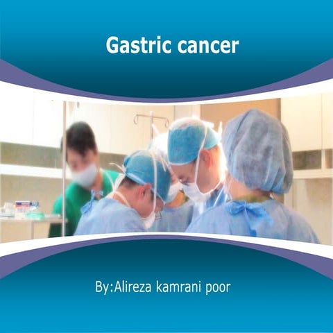 Gastric cancer | PPT