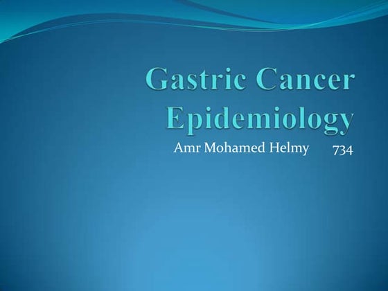 Stomach Cancer | PPT
