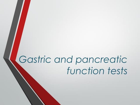 Gastric analysis | PPT