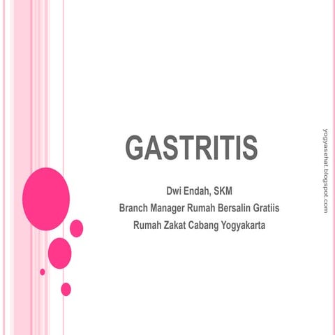 Gastritis | PPTX