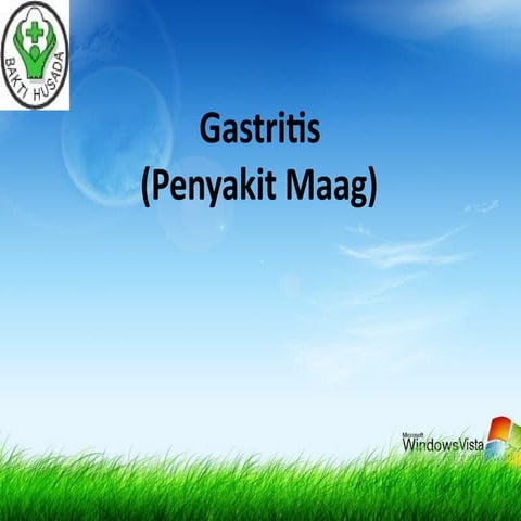 Penyuluhan tentang penyakit Gastritis .pptx