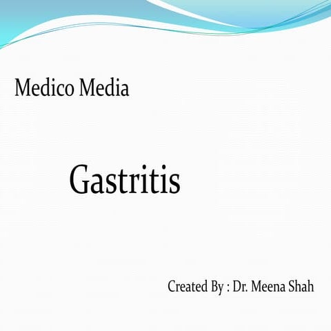 Gastritis | PPTX