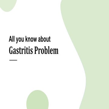 Gastritis Problem.pptx