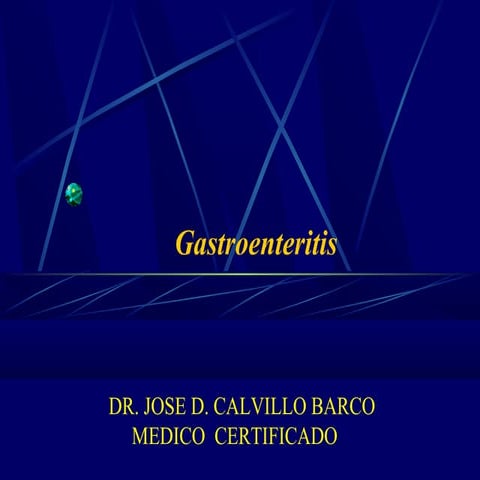 Gastroenteritis | PPT
