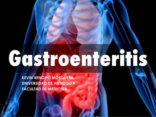 Gastroenteritis ppt | PPTX