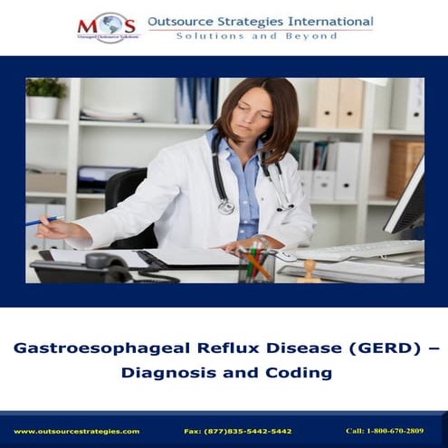 Gastroesophageal Reflux Disease (GERD) – Diagnosis and Coding | PDF