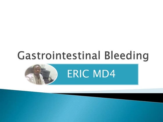 UPPER GI BLEEDING | PPTX