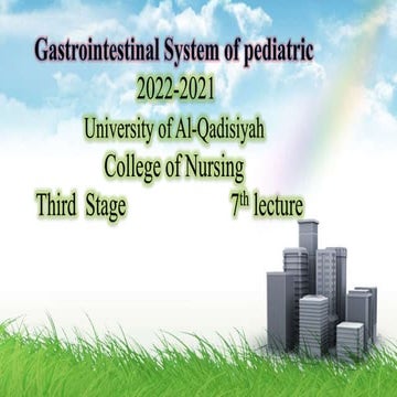 Gastrointestinal System of pediatric.pptx