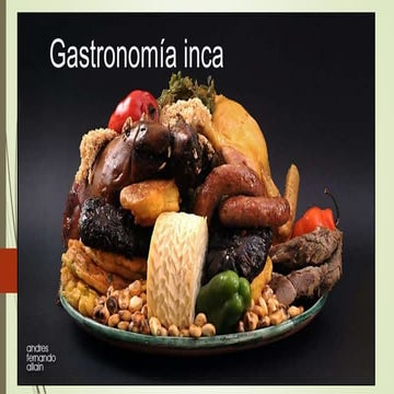 gastronomía inka | PPTX