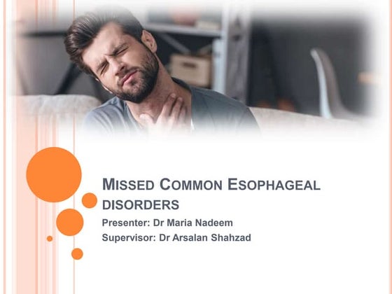 Gastro esophageal reflux disease (GERD) | PPT | Digestive Disorders ...