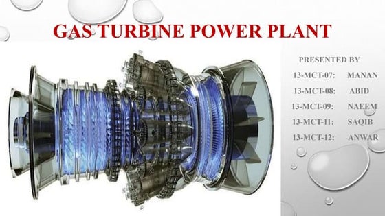 Gas turbines | PPT