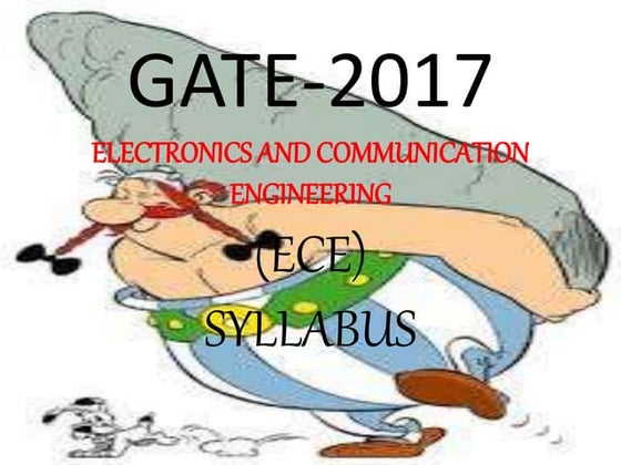 Ece gate syllabus 2020 | PDF
