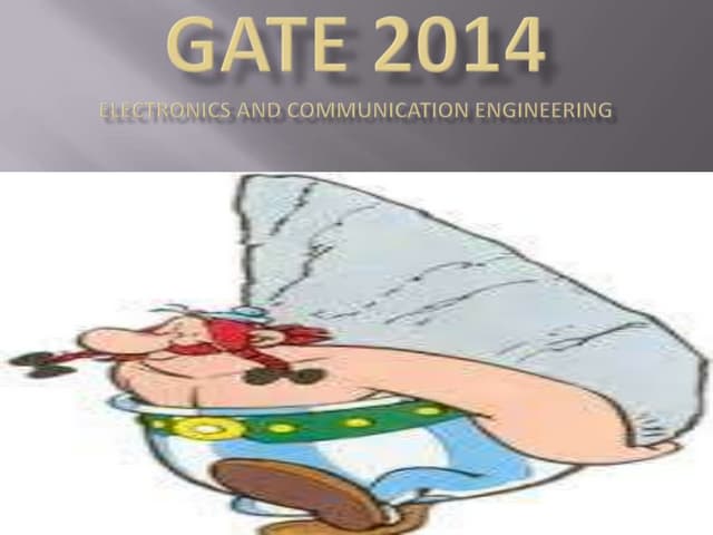 Gate 2014 Ece Pptx Physics Science