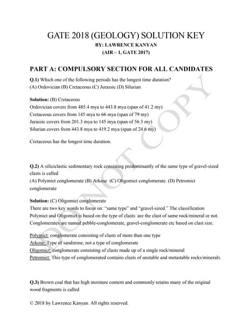 Geop204-Chapter 2- Quizz | PDF | Physics | Science