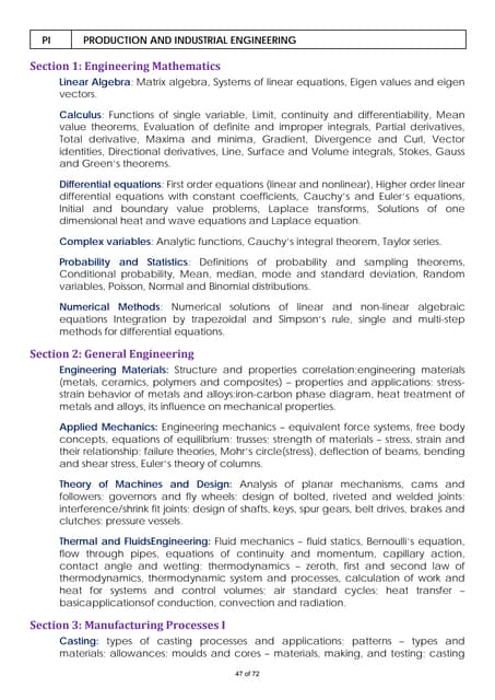 Gate me 2015_syllabus | PDF