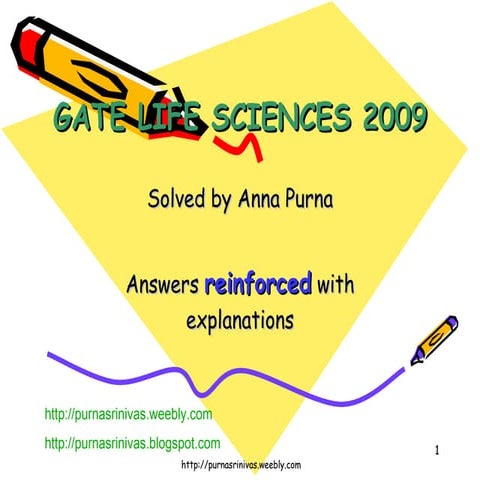 Gate life sciences 2009 | PPT