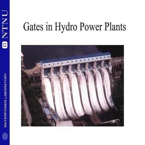 gates in hydropower systems and function of gatesGates.ppt
