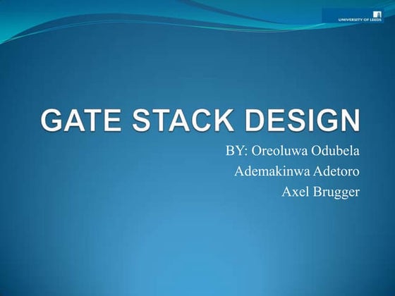 High k dielectrics | PDF | Chemistry | Science