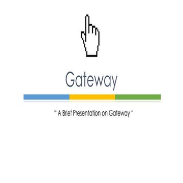 Gateway Networking Pptx Computer Networking Computing 