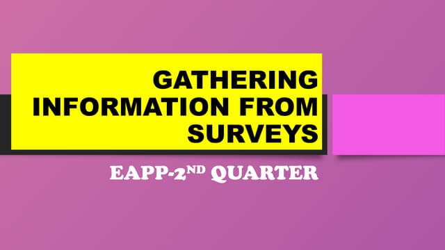 Writing a Survey, Scientific and Field Reports.pptx