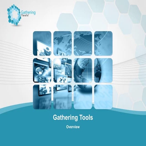 Gathering Tools presentation for business services | PPT