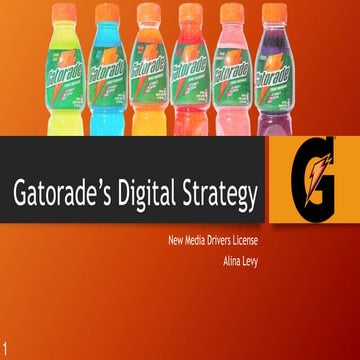 Gatorade Digital Strategy | PPT