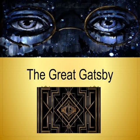 The Great Gatsby Powerpoint | PPTX